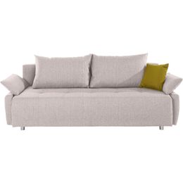 Collection AB Schlafsofa &raquo;, 3-Sitzer, Funtastic&laquo; inkl. Bettfunktion, Bettkasten, Federkern, Frei im Raum stellbar Zierkissen: 100% Polyester;Struktur 