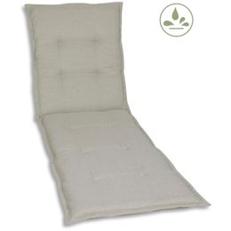 GO-DE Liegenauflage &raquo;TOPSELLER!&laquo; Rollliegenauflage, wasserabweisend beige Bezug: 100% Polyester