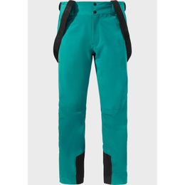 Sch&ouml;ffel Sch&ouml;ffel Damen Latzhose &raquo;FN Ski Pants Pontresina&laquo; gr&uuml;n 50, Normalgr&ouml;&szlig;en