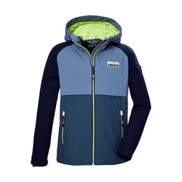 Killtec Jungen Softshelljacke &raquo;KOS 137 BYS SFTSHLL JCKT&laquo; Kids Softshelljacke: wind- und wasserabweisend blau 152