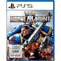 Spielesoftware &raquo;Warhammer 40,000: Space Marine 2&laquo; PlayStation 5 transparent Vernichte die Tyranidenschw&auml;rme. Verteidige die Menschheit.