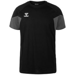 Hummel Funktionsshirt 'Travel' Herren Gr&ouml;&szlig;e XS grau / schwarz / wei&szlig;
