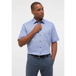 Eterna Herren Kurzarmhemd &raquo;COMFORT FIT&laquo; NON IRON (b&uuml;gelfrei) blau 45, Normalgr&ouml;&szlig;en