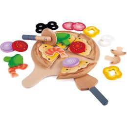 HAPE Spiellebensmittel &raquo;Pizza-Set&laquo; bunt Holz, Stoff