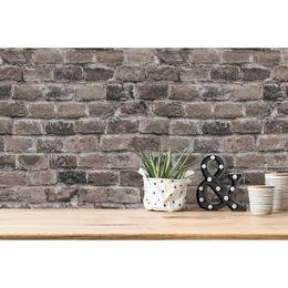 A.S. Cr&eacute;ation Vliestapete &raquo;Bricks & Stones Steinoptik&laquo; gemustert matt neutral leicht strukturiert Tapete Stein Tapeten Wohnzimmer Schlafzimmer K&uuml;che modern Design 