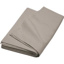 Cinderella Betttuch &raquo; Flanell-Laken&laquo; f&uuml;r Matratzen bis 25 cm H&ouml;he grau Satin, Obermaterial: 100% Baumwolle