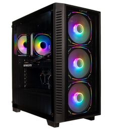 Captiva Gaming-PC-Komplettsystem &raquo;Advanced Gaming R82-975 TFT Bundle&laquo; 68,6 &prime;&prime; AMD Ryzen 7 Nvidia 32 GB RAM 1.000 GB SSD schwarz ohne Windows