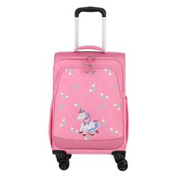 Travelite Jungen Travelite Kinderkoffer &raquo;MINIMOVER 4w Kindertrolley&laquo; 1 Stk. tlg. 36 l 4 Rollen rosa