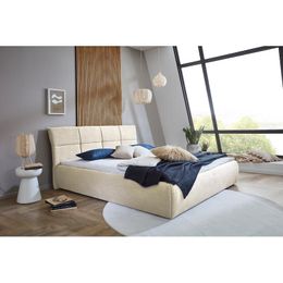 ATLANTIC HOME COLLECTION Polsterbett Polsterbett, Bezug mit Boucl&eacute; Charakter 100% PES