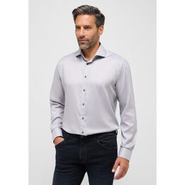 Eterna Herren Langarmhemd &raquo;MODERN FIT&laquo; EASY IRON (b&uuml;gelleicht) grau 44, Normalgr&ouml;&szlig;en