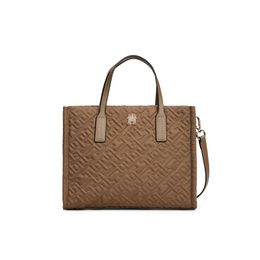 Tommy Hilfiger Damen Tragetasche &raquo;TH CITY MINI TOTE MONO NYLON&laquo;, Damen Schultertasche, Businesstasche mit TH-Logopr&auml;gung