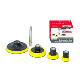 DINO KRAFTPAKET SET-St&uuml;tzteller M10 30/50/75/100/Distanzadapter/mit Klett 640308 Polierpads, -Felle, -Scheiben