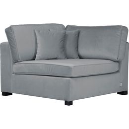 Sofaelement Home Affaire "Skara", grau, B:100cm H:86cm T:100cm, Polsterelemente, Modul zum eigenen Zusammenstellen, in vielen Bezugsqualit&auml;ten