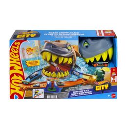 Hotwheels Autorennbahn &raquo; City Shark Beach&laquo; Autorennbahn
