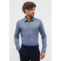 Eterna Herren Langarmhemd &raquo;SUPER SLIM&laquo; NON IRON (b&uuml;gelfrei) blau 41, Normalgr&ouml;&szlig;en