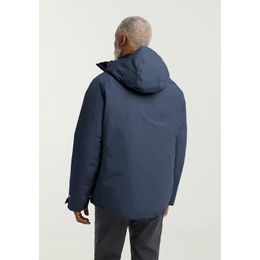 Jack Wolfskin Herren Daunenjacke &raquo;ICECAPE 2L DOWN INS JKT M RDS&laquo; mit Kapuze blau XXL (58)