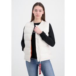 Alpha Industries Damen Blouson &raquo;Puffer Vest Women&laquo; wei&szlig; XL