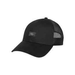 Calvin Klein Jeans Herren Trucker Cap &raquo;MONOLOGO WOVEN PATCH TRUCKER&laquo; Netzeinsatz, Gr&ouml;&szlig;e individuell verstellbar