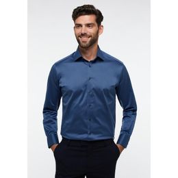 Eterna Herren Langarmhemd &raquo;MODERN FIT&laquo; NON IRON (b&uuml;gelfrei) blau 43, Normalgr&ouml;&szlig;en