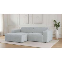 OTTO home Ecksofa &raquo;Koa, 228 cm, L-Form, Modulsofa in Cord, Chenille, Struktur, Webstoff&laquo; Designsofa, weicher Lounge-Sitzkomfort, Welleunterfederung, 