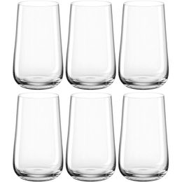 Leonardo Longdrinkglas &raquo;BRUNELLI&laquo; 530 ml, 6-teilig transparent Glas, Kristallglas