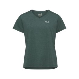 Jack Wolfskin Funktionsshirt Damen Gr&ouml;&szlig;e S dunkelgr&uuml;n / wei&szlig;