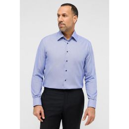 Eterna Herren Langarmhemd &raquo;MODERN FIT&laquo; NON IRON (b&uuml;gelfrei) blau 48, Normalgr&ouml;&szlig;en