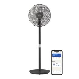 Philips Standventilator &raquo;CX3550/01 Serie 3000, mit extrem leiser SilentWings-Technologie, 23 dB&laquo; 2-in-1-Tisch- & Standventilator, neig- & drehbar, mit App-