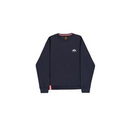Alpha Industries Damen Sweater &raquo;Basic Sweatshirt SL&laquo; blau L