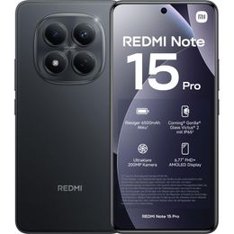 Xiaomi Smartphone &raquo;Redmi Note 15 Pro 8+256&laquo; Black MediaTek Helio G200-Ultra
