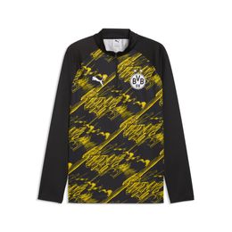 Puma Funktionsshirt 'Borussia Dortmund' Herren Gr&ouml;&szlig;e XL gelb / schwarz / wei&szlig;