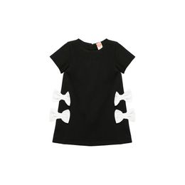 KOTON Kleid M&auml;dchen Gr&ouml;&szlig;e 104/110 schwarz / wei&szlig;