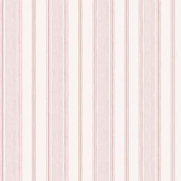 Laura Ashley Vliestapete &raquo;Heacham Stripe&laquo; Motiv glatt Motiv rosa Vlies