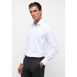 Eterna Herren Langarmhemd &raquo;COMFORT FIT&laquo; NON IRON (b&uuml;gelfrei) wei&szlig; 45, Normalgr&ouml;&szlig;en