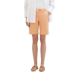Tom Tailor Damen Tom Tailor Bermudas Sommerhose mit Four-Pocket-Style rot 34, N-Gr