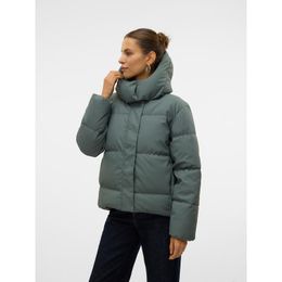 V&eacute;ro Moda Vero Moda Damen Steppjacke &raquo;VMGRETAKYLIE SHORT COATED JACKET NOOS&laquo; mit Kapuze gr&uuml;n M