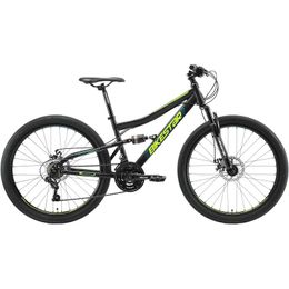 Bikestar Mountainbike 21 Gang Shimano RD-TY300 Schaltwerk Kettenschaltung f&uuml;r Damen und Herren, Kettenschaltung schwarz Mountainbike