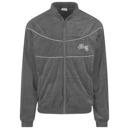 Karl Kani Herren Trainingsjacke &raquo; Kani Varsity Velours Trackjacket&laquo; 1 Stk. tlg. ohne Kapuze M