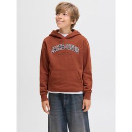 Jack & Jones Jack & Jones Junior Jungen Kapuzensweatshirt &raquo;JJECALEB VARSITY SWEAT HOOD NOOS JNR&laquo; 128