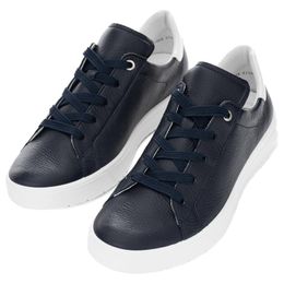 Ara Damen Sneaker &raquo;ROM&laquo; , Schn&uuml;rschuh, Retro Sneaker, Komfortschuh in Bequemweite G (= weit) blau 7 (40,5)