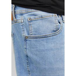 Jack & Jones PlusSize Jack & Jones Plussize Herren Jack & Jones PlusSize Tapered-fit-Jeans &raquo;JJIMIKE mit Abriebeffekten und funktionalen Taschen&laquo; mit Used-Optik blau 42, 
