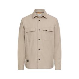 Camel Active Herren Camel Active Langarmhemd Overshirt mit Druckkn&ouml;pfen L, N-Gr