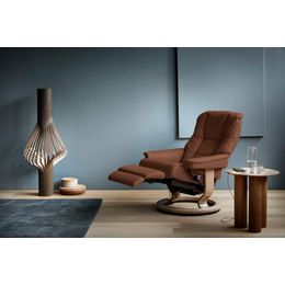 Relaxsessel stressless "Mayfair", braun (copper paloma), B:88cm H:102cm T:76cm, Leder BATICK: BATICK ist ein leicht korrigiertes, durchgef&auml;rbtes und genarbtes M&ouml;belleder, bei dem die meisten Unebenheiten und Spuren in der Regel entfernt wurden.;Leder PALOMA: PALOMA ist ein durchgef&auml;rbtes Semianilin-M&ouml;belleder mit nat&uuml;rlicher Narbung.;ROHLEDER Stoff Q2 FARON: Ein fester zuverl&auml;ssiger Boucl&eacute; mit ein