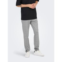 Only & Sons Only & Sons Herren ONLY & SONS Chinohose &raquo;ONSMARK SLIM CHECK PANTS 9887 NOOS&laquo; grau 29, L&auml;nge 30