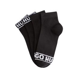 Hugo Underwear Damen HUGO Underwear Freizeitsocken &raquo;2P SH LOGO CC W&laquo; Set, 2er, 2 Stk. tlg. mit Logobund schwarz 39-42