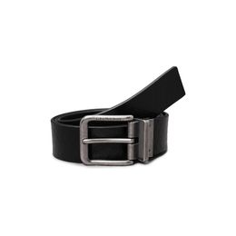Calvin Klein Jeans Herren Lederg&uuml;rtel &raquo;CLASSIC CASUAL REV/ADJ BELT 35MM&laquo; Logopr&auml;gung, weiches Haptik schwarz