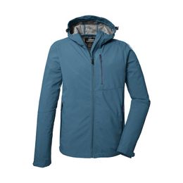 Killtec Herren Softshelljacke &raquo;KOS 259 MN SFTSHLL JCKT&laquo; Wasserabweisende Softshelljacke mit verstellbarer Kapuze S