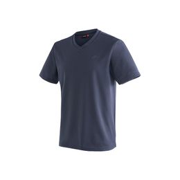 Maier Sports Herren Funktionsshirt &raquo;Wali&laquo; Herren T-Shirt, schnelltrocknendes Freizeitshirt, Regular Fit blau M