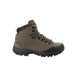 Jack Wolfskin Herren Trekkingschuh &raquo;REBELLION TEXAPORE MID M&laquo; gr&uuml;n UK8-EU42, Normalschaft