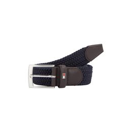 Tommy Hilfiger Herren Stoffg&uuml;rtel &raquo;New Adan Belt 3,5 cm breit&laquo; NEW ADAN BELT aus geflochtenem Stretch-Gurtbandgewebe